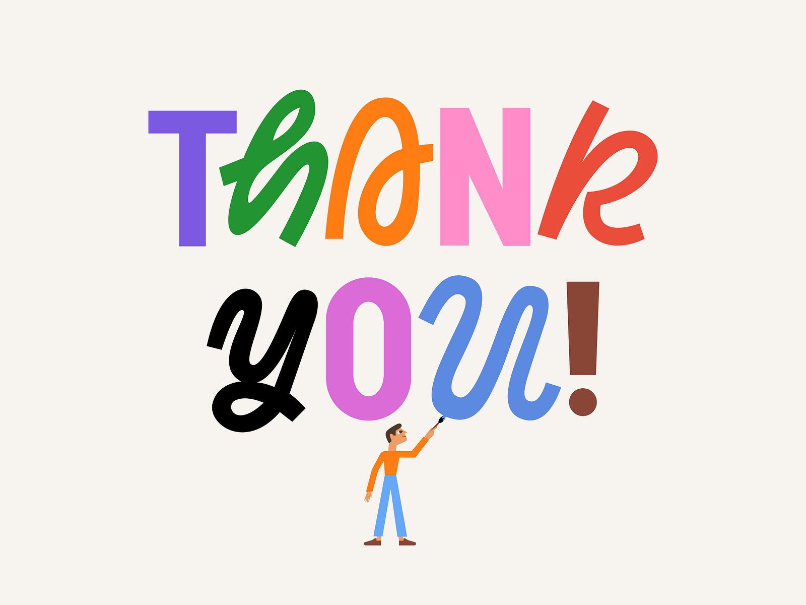 Thank you Dribbble! by Federico Bonifacini on Dribbble