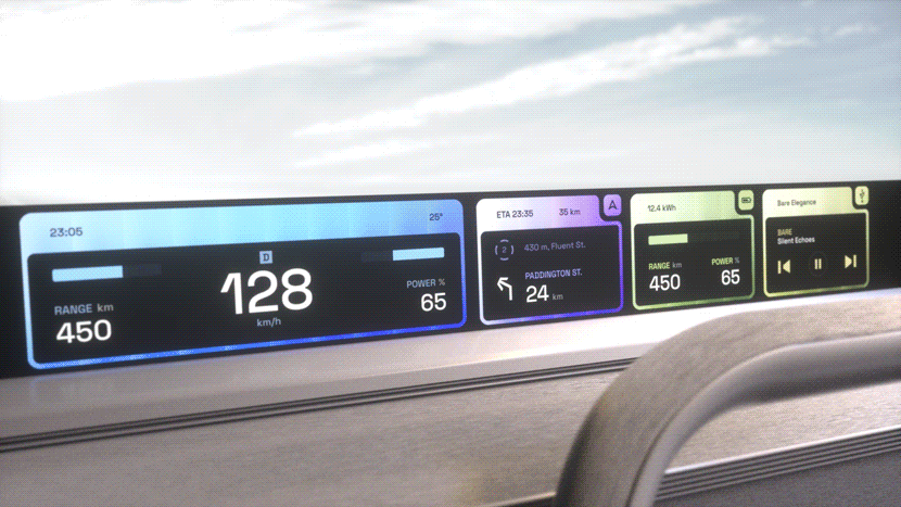 Slide-in display by Kontrolka - HMI and Design on Dribbble