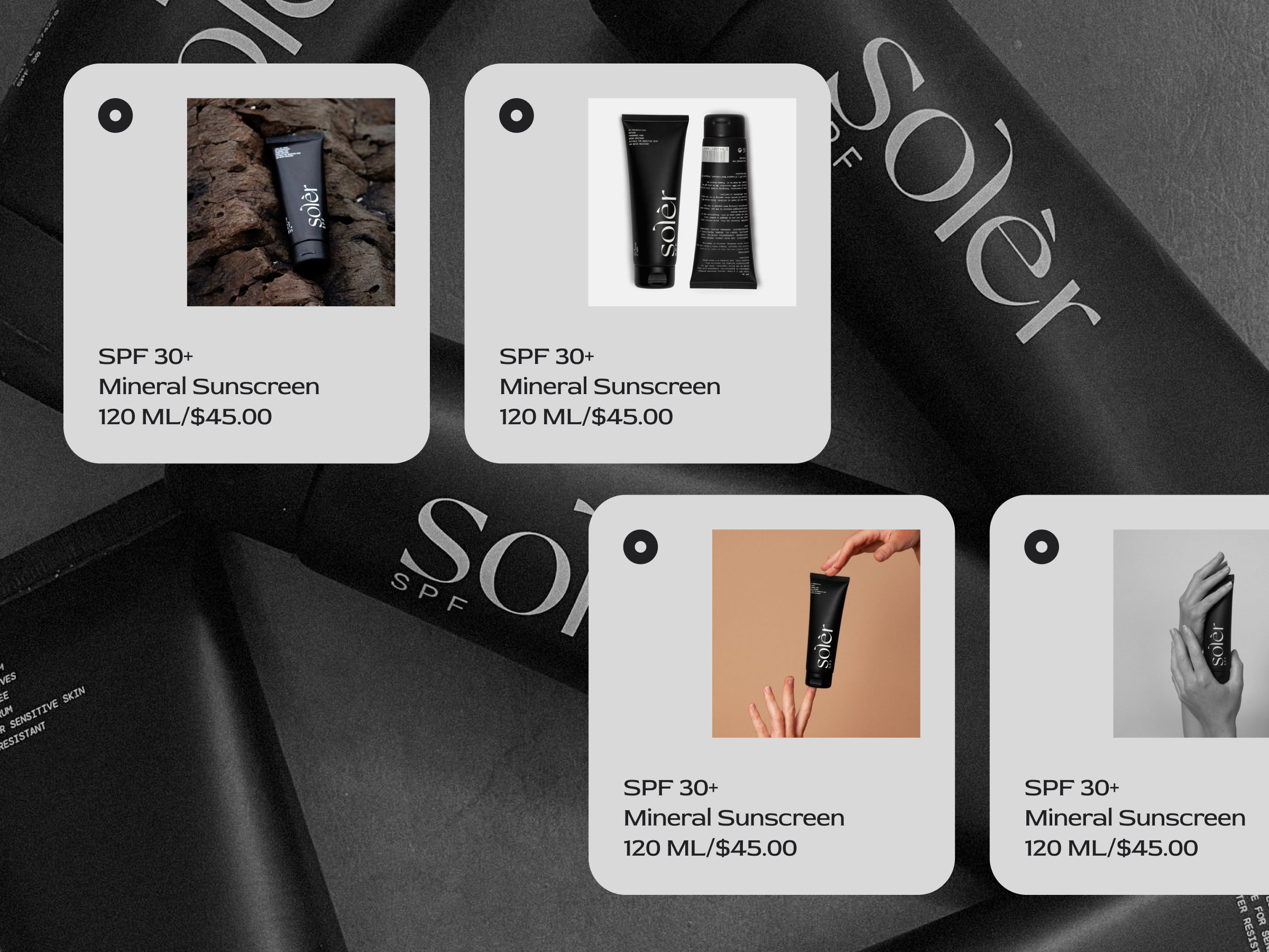 Sunscreen Ecommerce Web Design by Saleh Ahmed on Dribbble