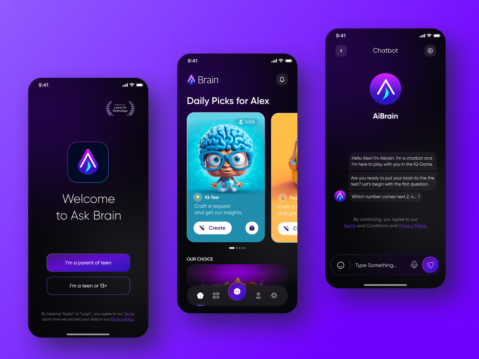 Ai Mobile App By Alex E For Ileks On Dribbble