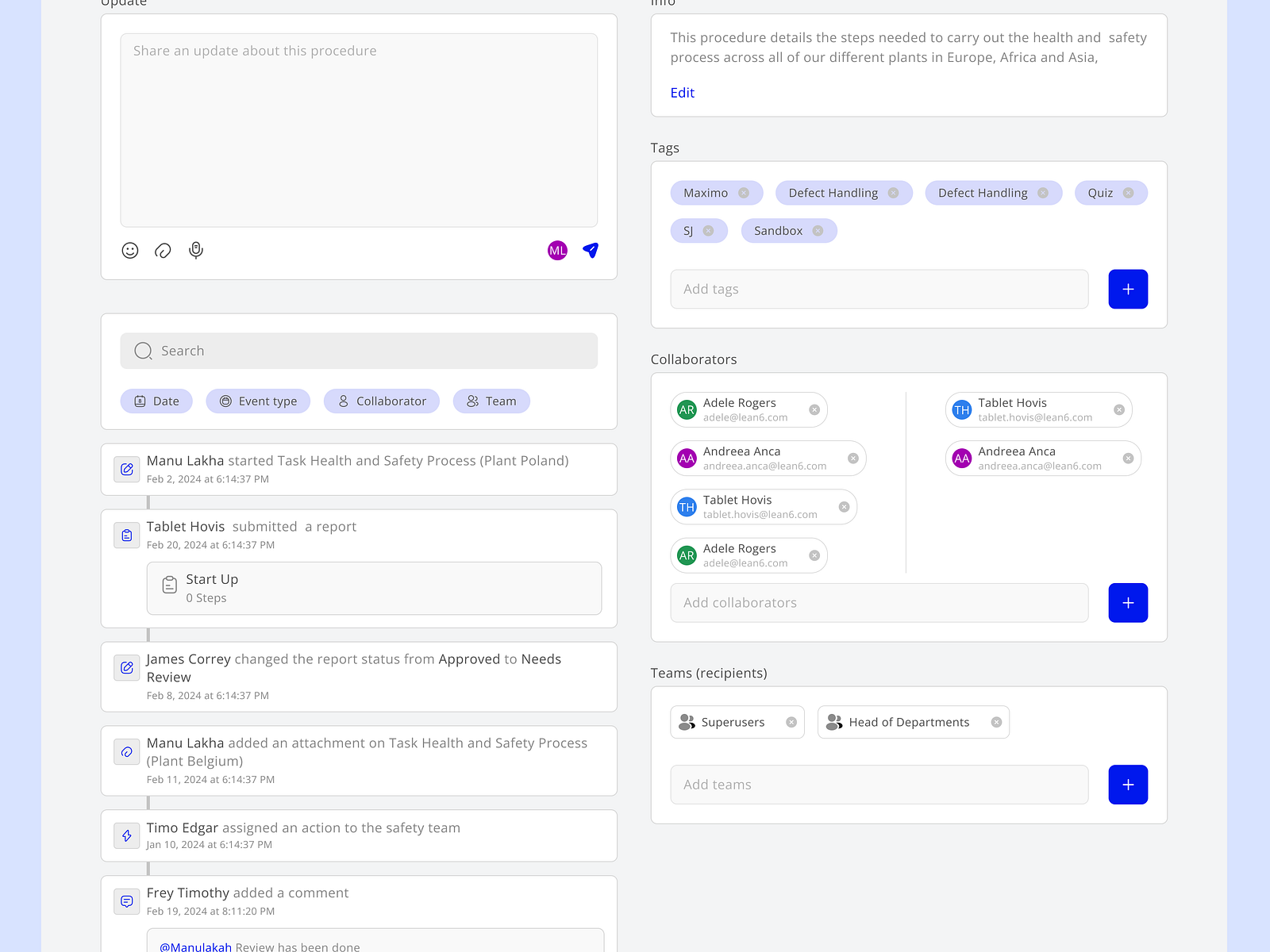 Work Process Portal Website by Olumide Oso on Dribbble