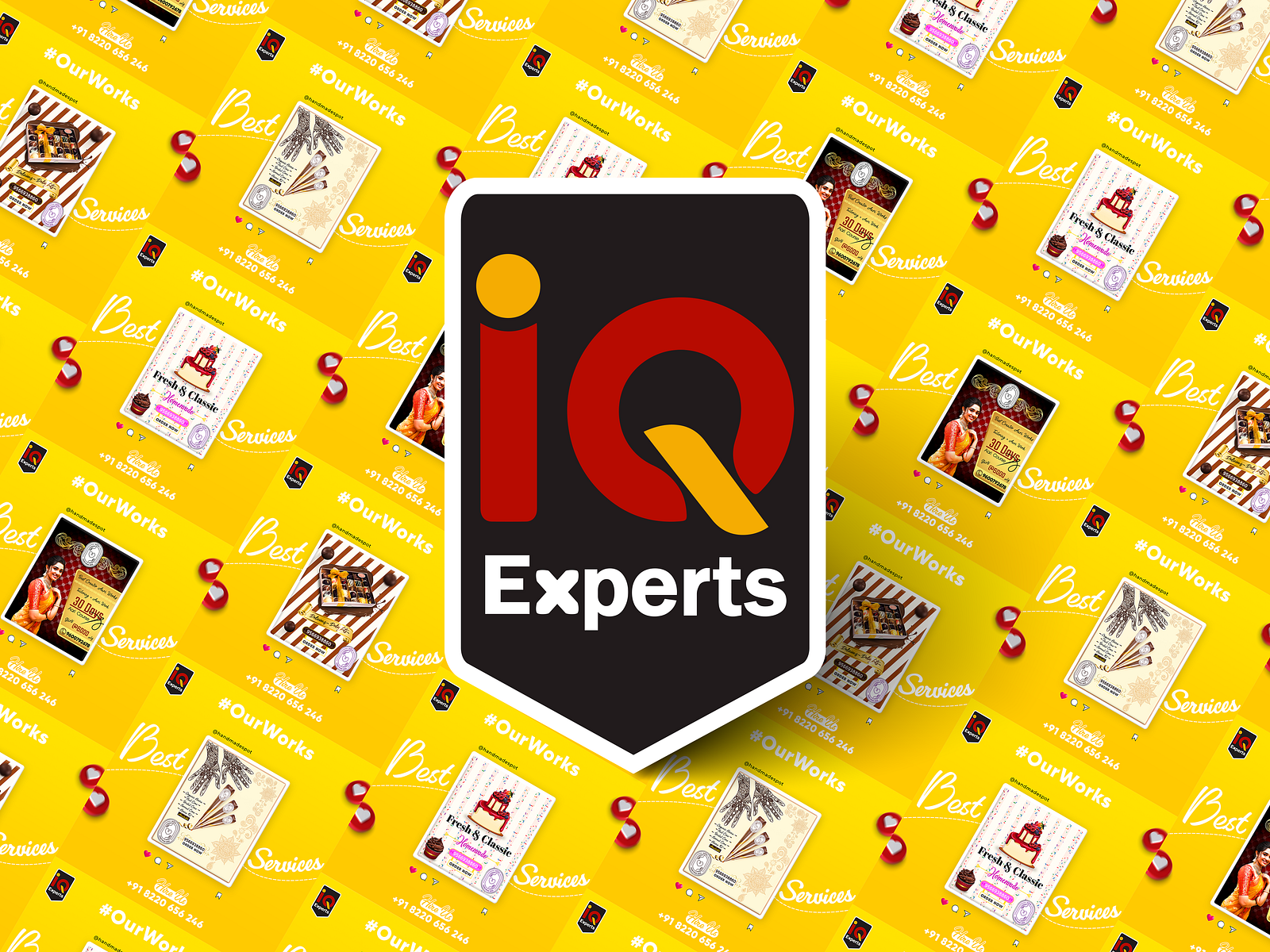 Best Graphic Designing by IQ Experts For Handmade Spot by IQ Experts on Dribbble