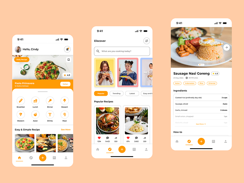 Recipe Sharing App designs, themes, templates and downloadable graphic ... Recipe Sharing App designs, themes, templates and downloadable graphic ...