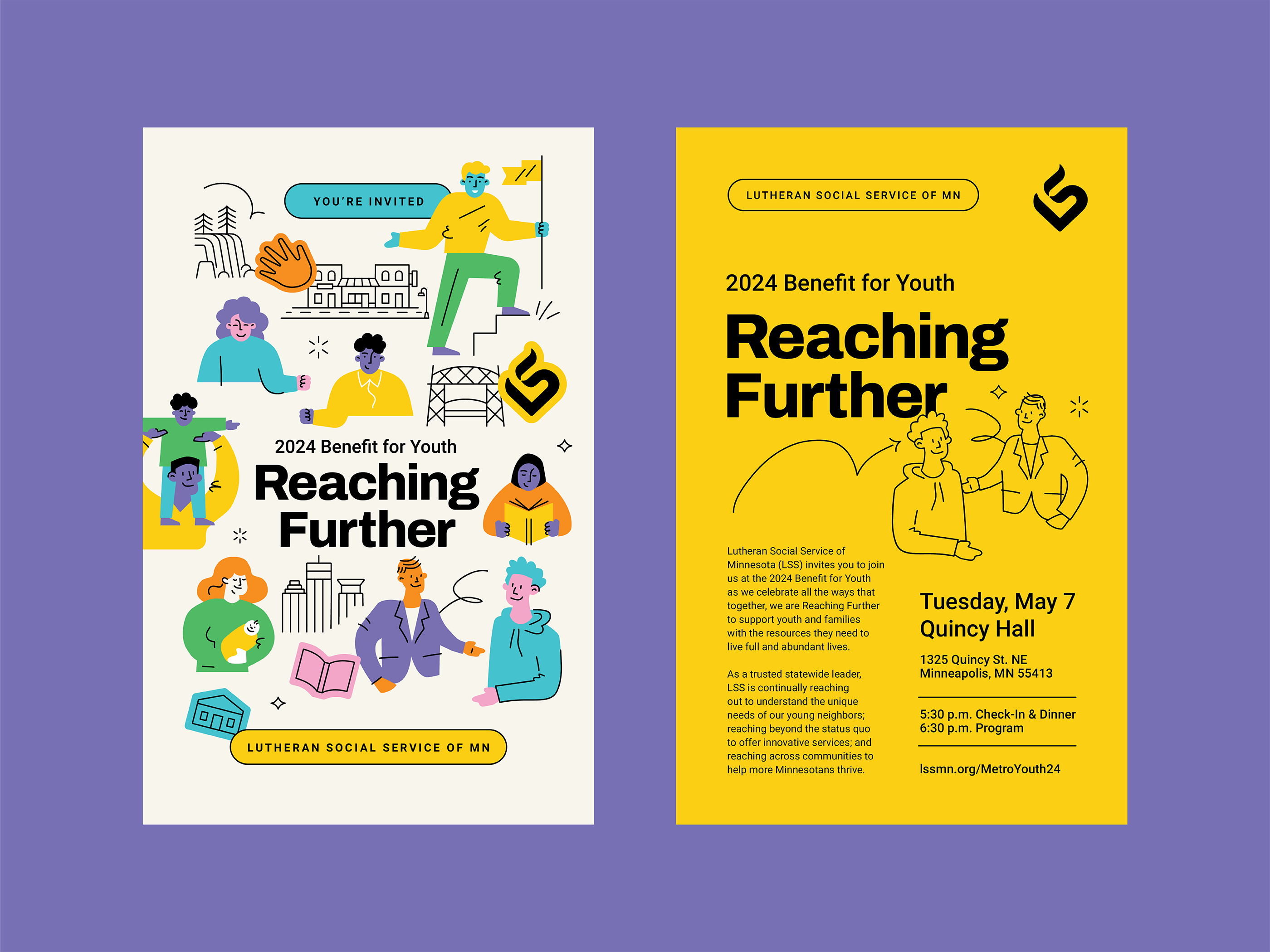 Youth Fundraiser by Tyler B. Johnson for Malley Design on Dribbble