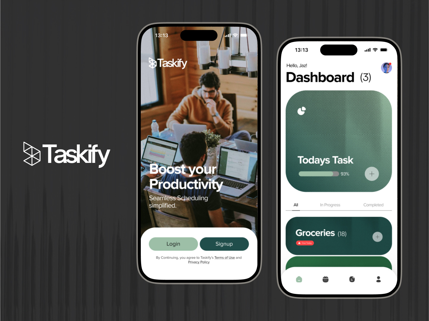 Taskify - To Do & Calendar App Design by Marcell Gallardo on Dribbble