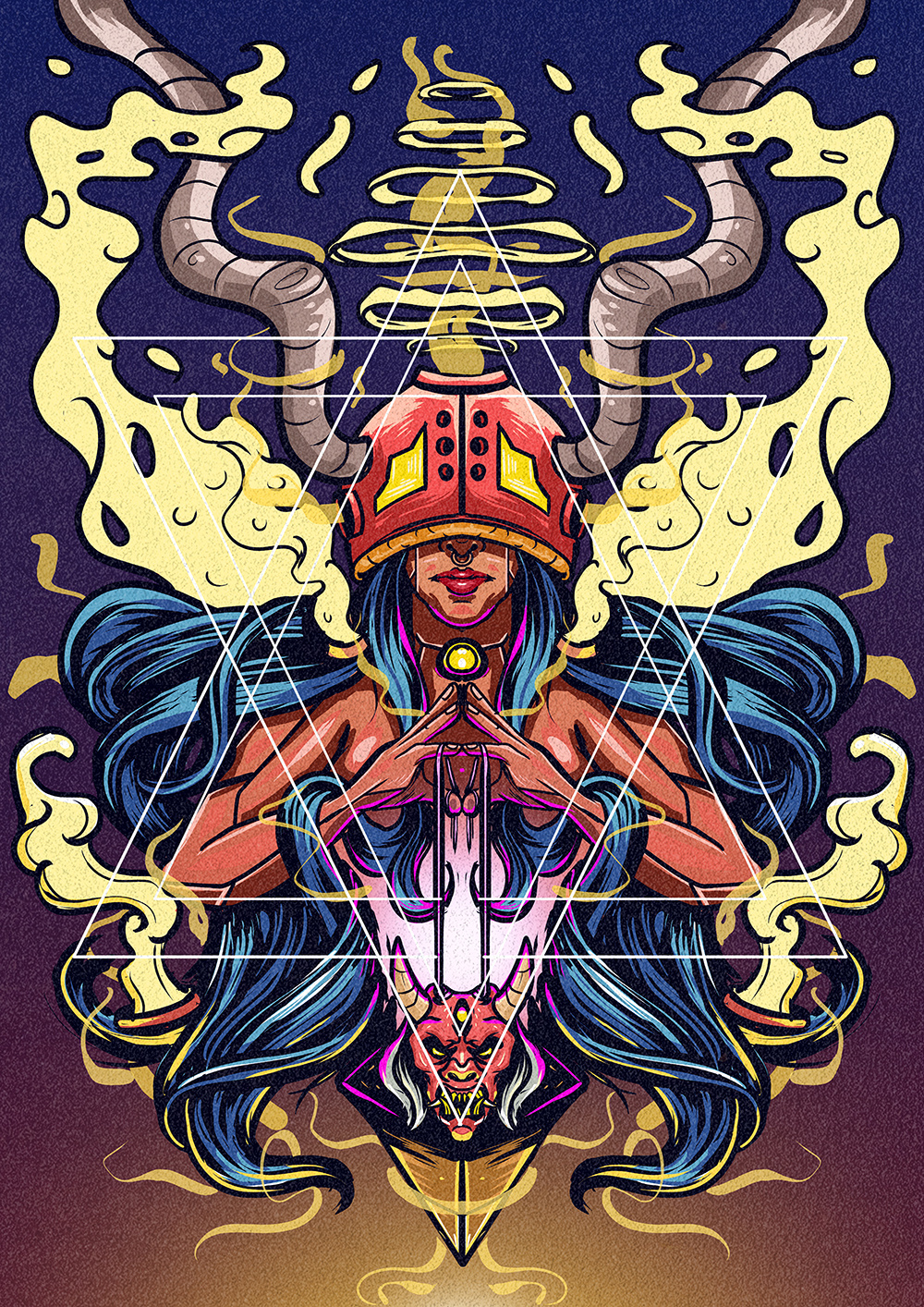 EVA MECHA TRIANGLE by khamid farhan on Dribbble