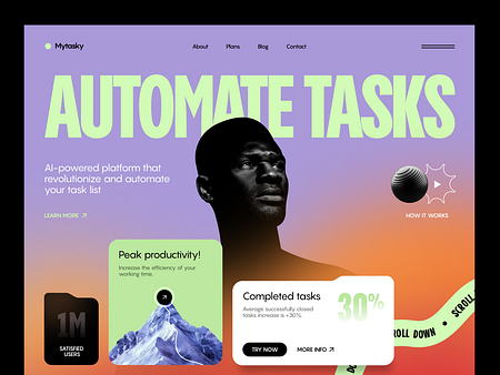 Trending Website, Landing Page and Splash Page Designs on Dribbble