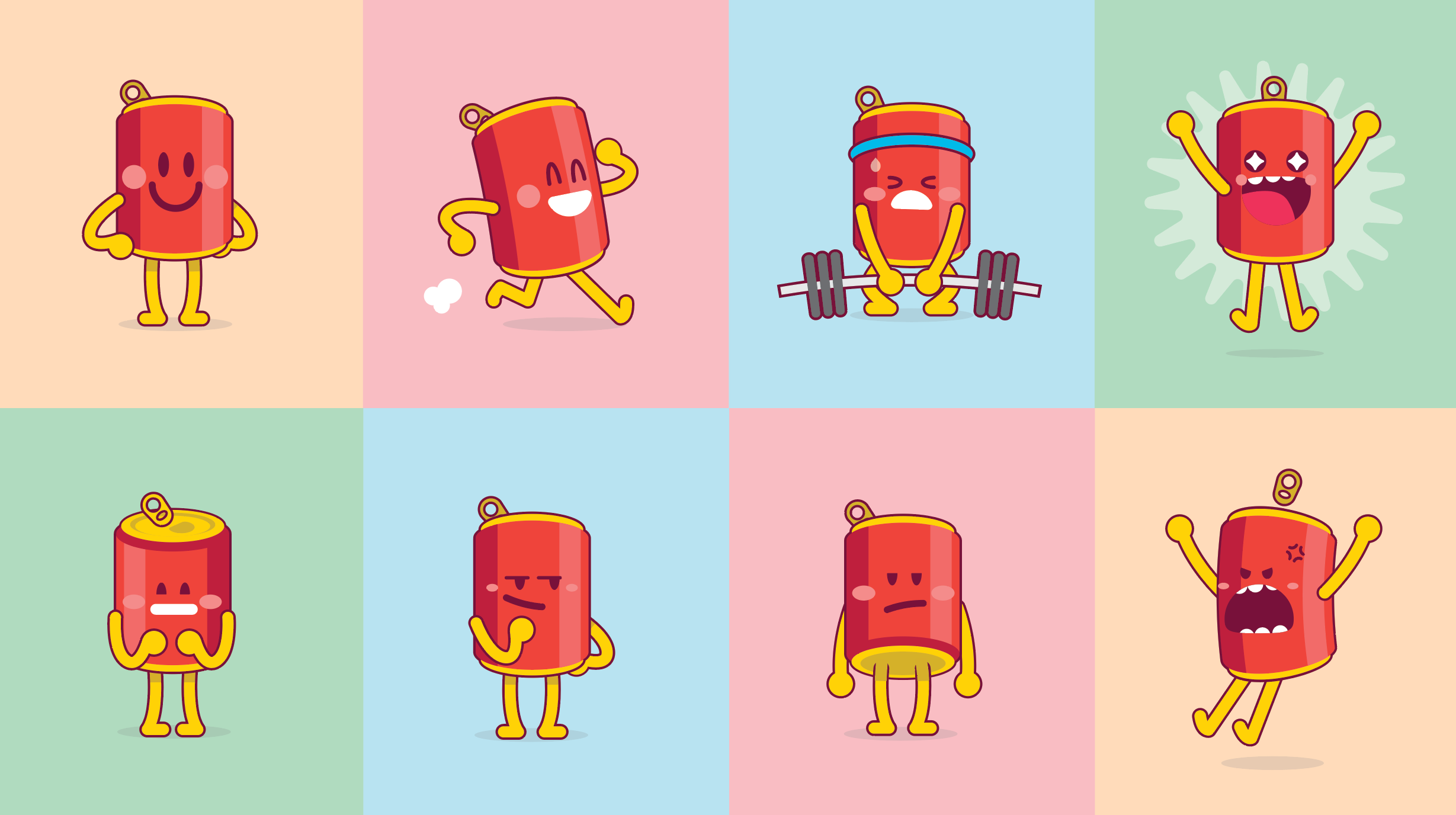 Canman - Logo & Character design by Erik Långström on Dribbble