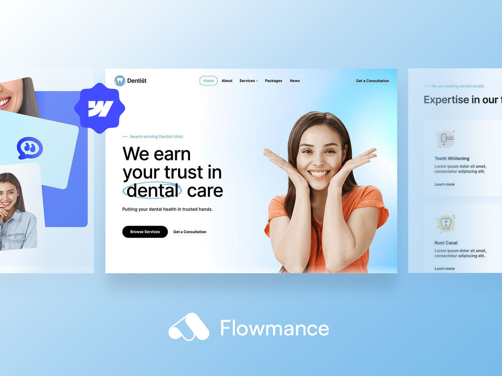 🦷 Elevate Your Dental Practice with Dentist! 🦷 by Flowmance on Dribbble