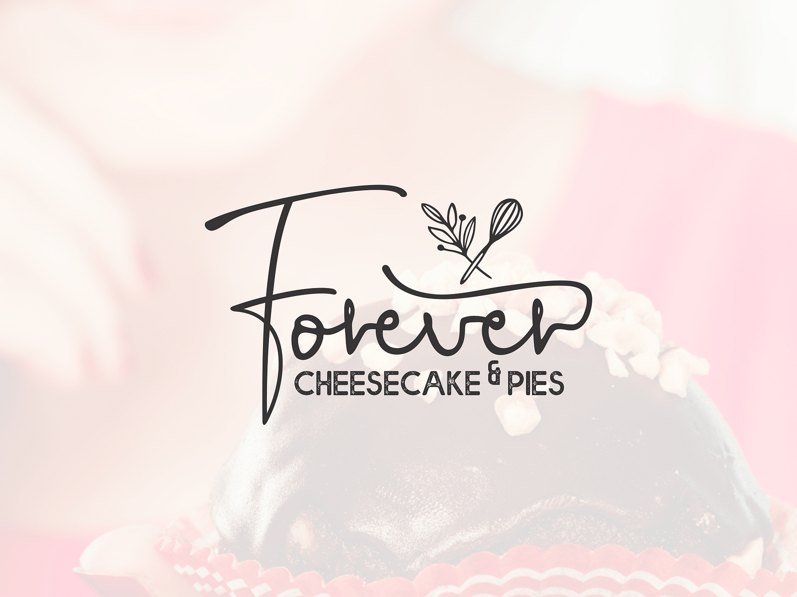 Forever : cheesecake logo by Irsan Widyawan on Dribbble