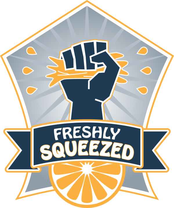 Freshly Squeezed Blog Logo by Jeff Ernst on Dribbble