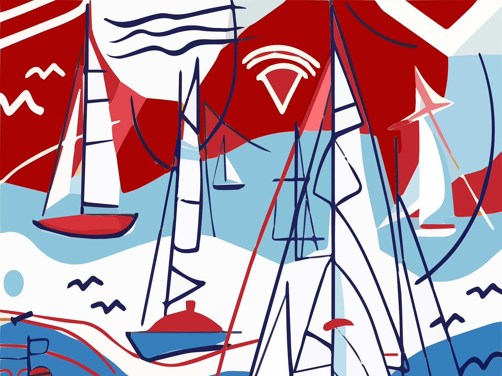 Background Design for Maritime/Marine Tourism by Eda Hazal Tümer on ...