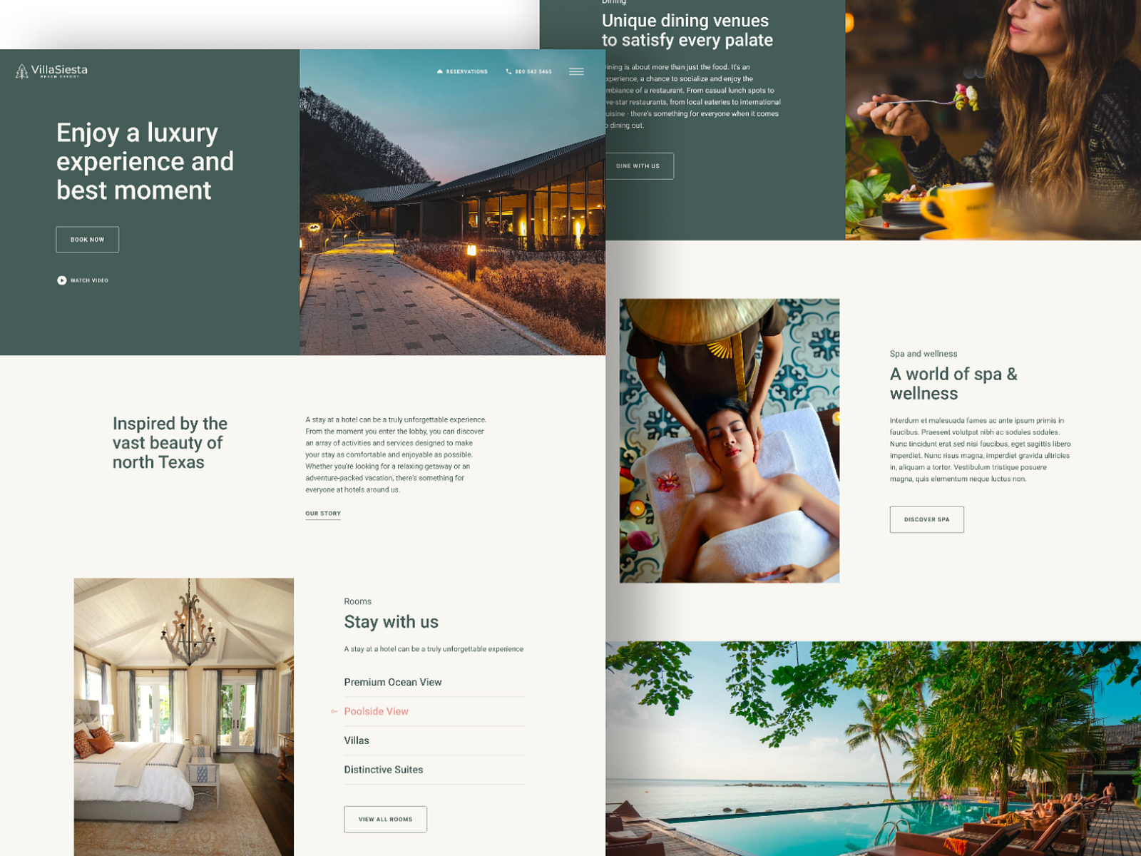 Guest House web design by Ali Layyes on Dribbble Guest House web design by Ali Layyes on Dribbble