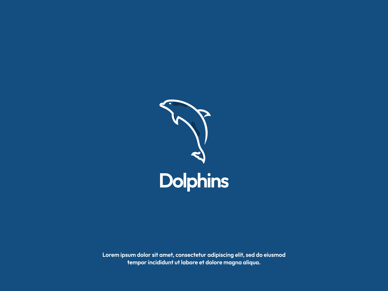 Dolphins Logo Line by MAXSTRIM_GRAPICH on Dribbble
