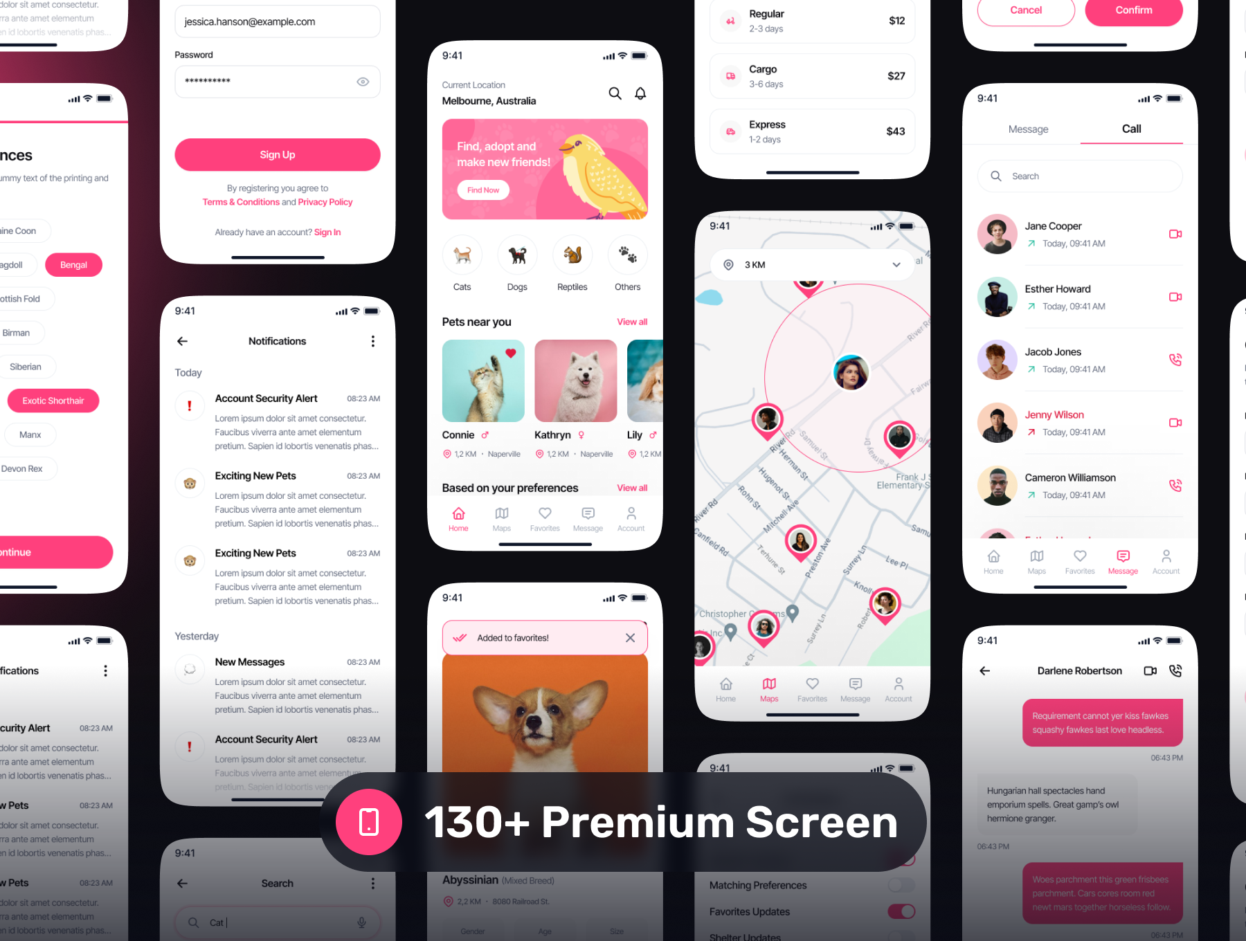 Pawa - Pet Adoption Mobile App UI Kit by Mochammad Alfarizi on Dribbble
