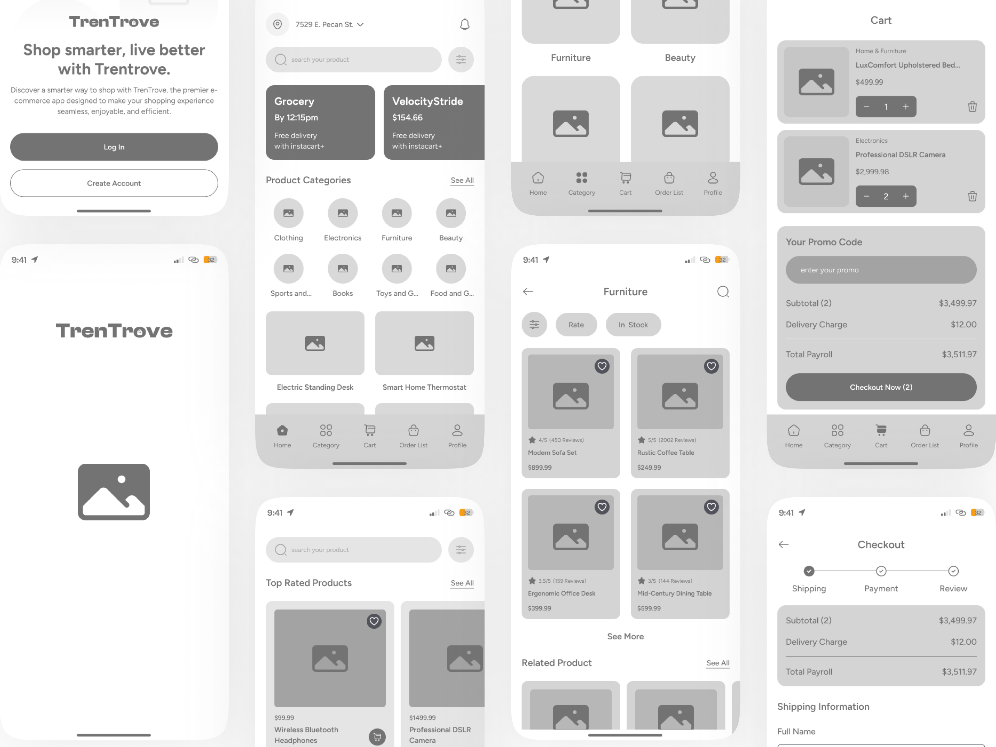 E-Commerce Shop Mobile App UI Design by Opedia Studio on Dribbble
