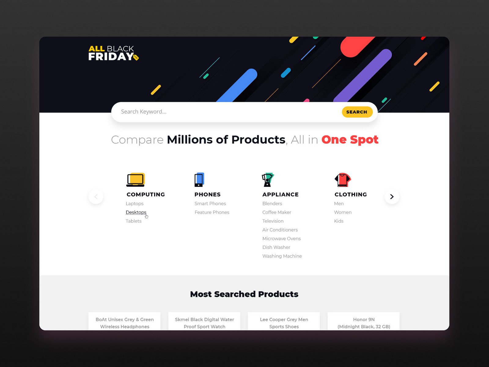 Search Engine Design by Grenville Ohol on Dribbble