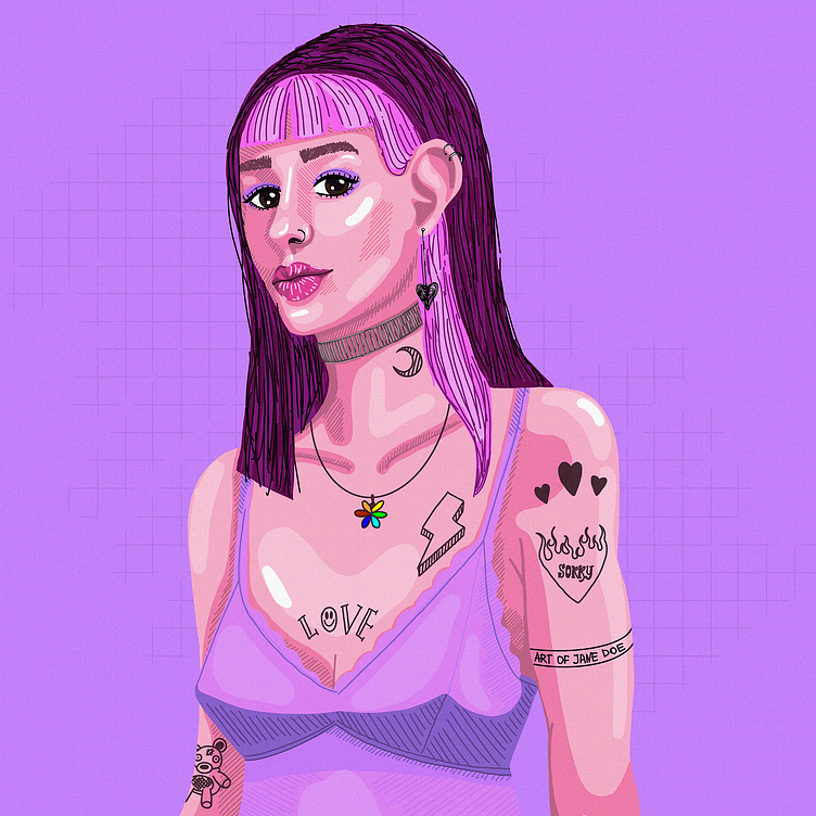 Jane Doe By Jane Flek On Dribbble