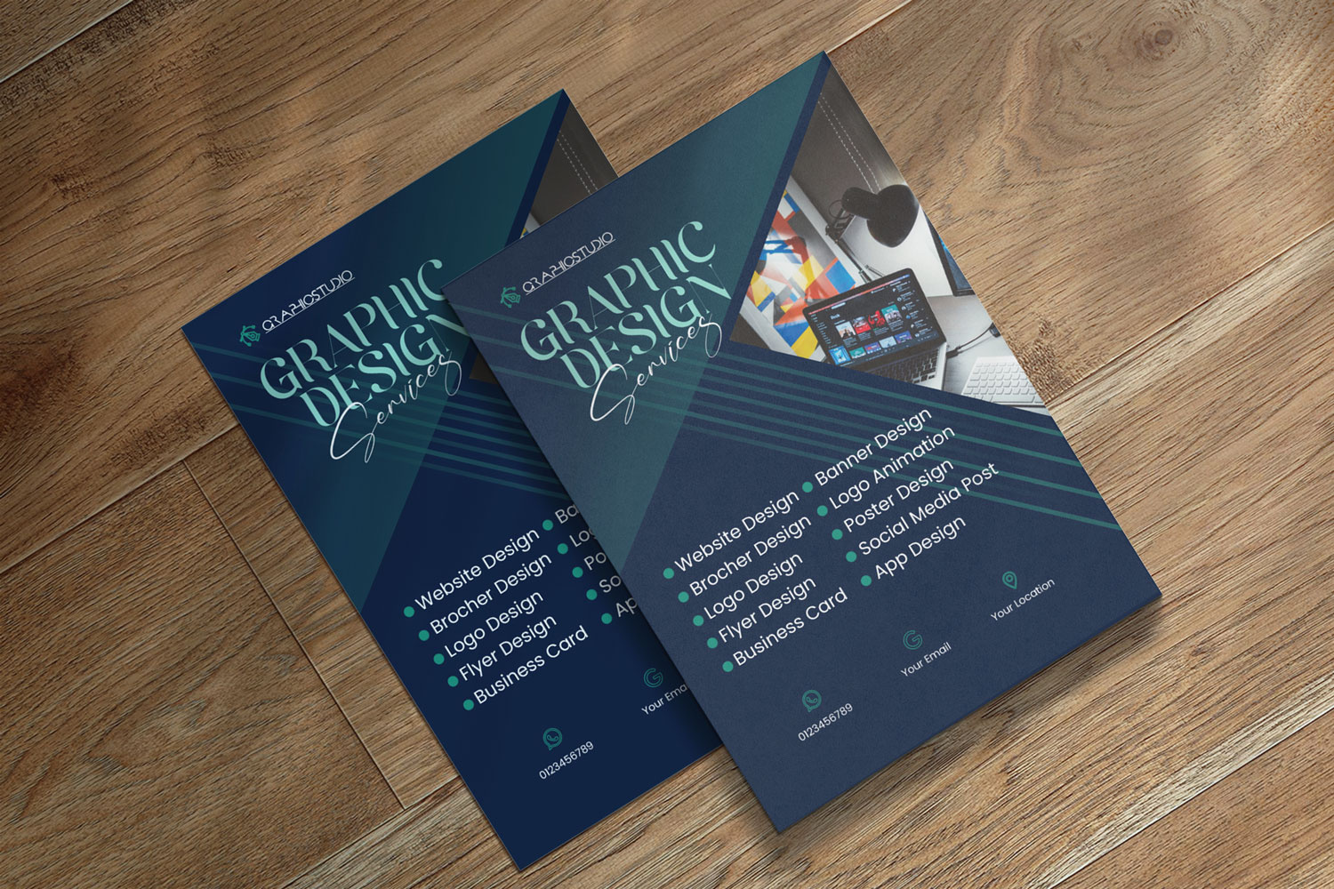 Graphice Designing Services Flyer by Sara Nawaz on Dribbble
