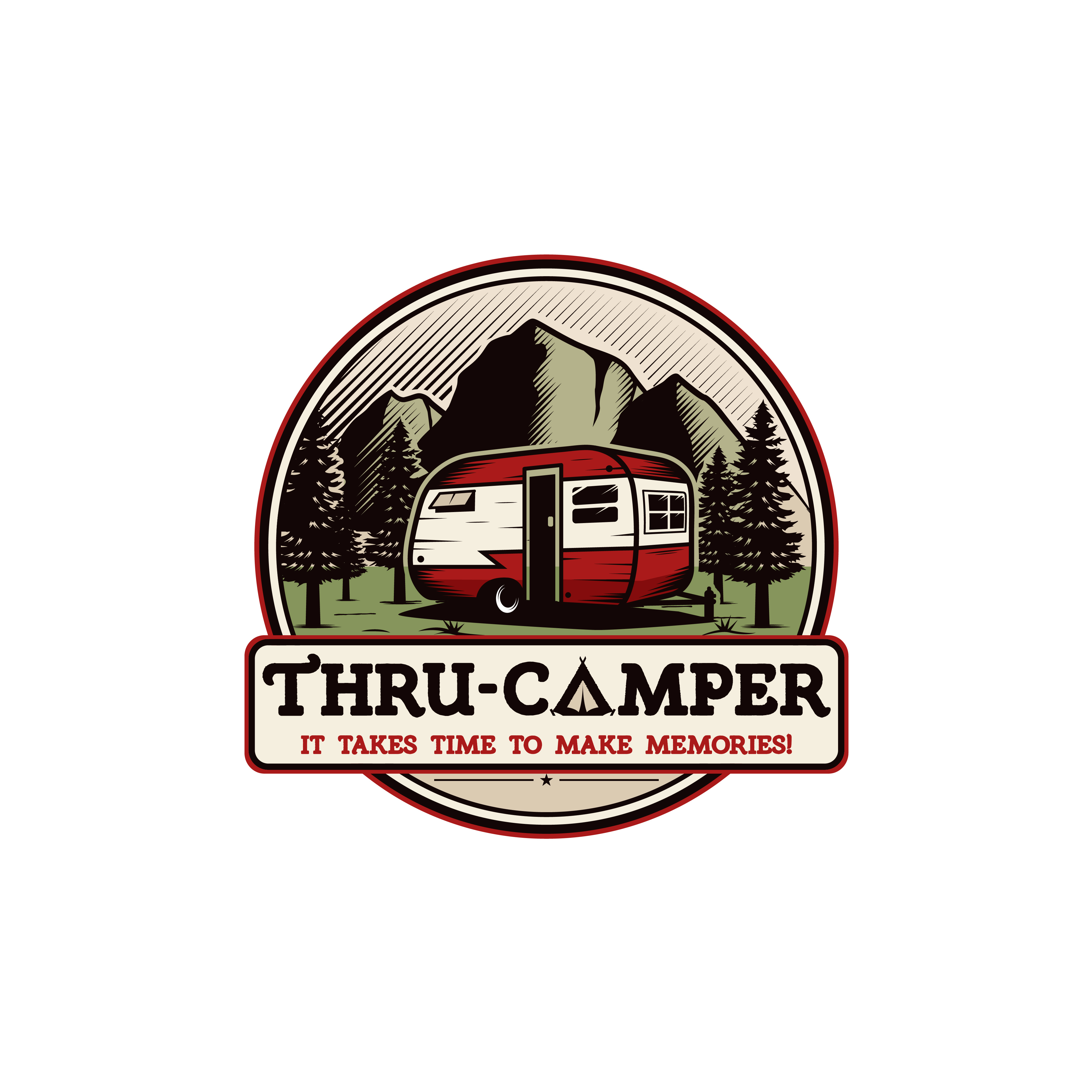 THRU-CAMPER LOGOS by Lyna™ on Dribbble
