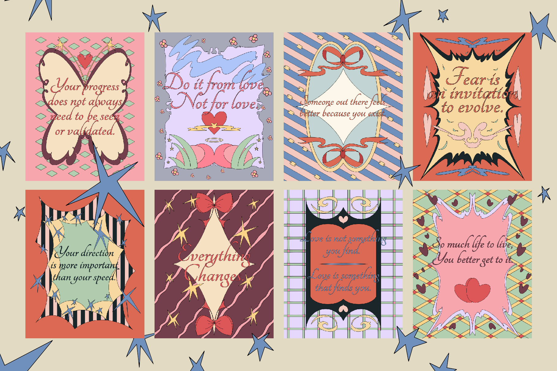 Feel Good – 20 Positive Quote Poster Templates by Dirtybarn on Dribbble