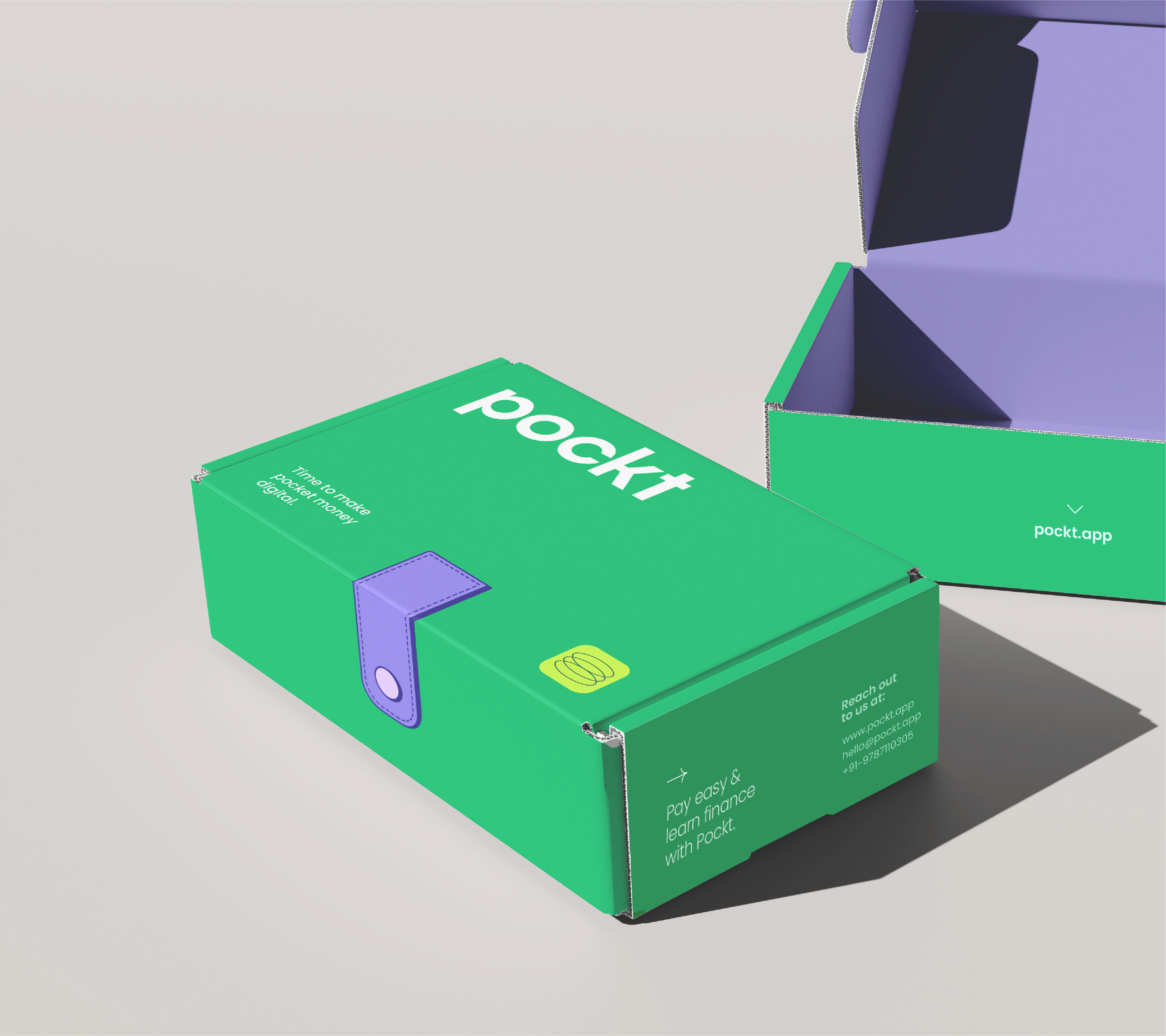 Pockt Packaging and Debit Card Design by Kimko Design on Dribbble