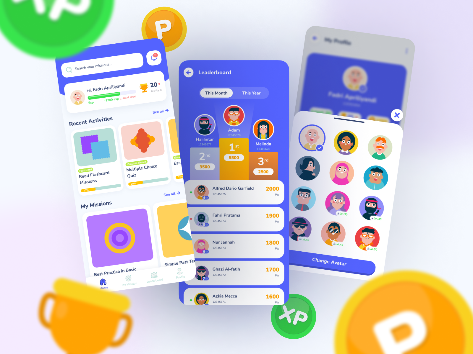 Gamification Mobile App by Fadri Apriliyandi on Dribbble Gamification Mobile App by Fadri Apriliyandi on Dribbble
