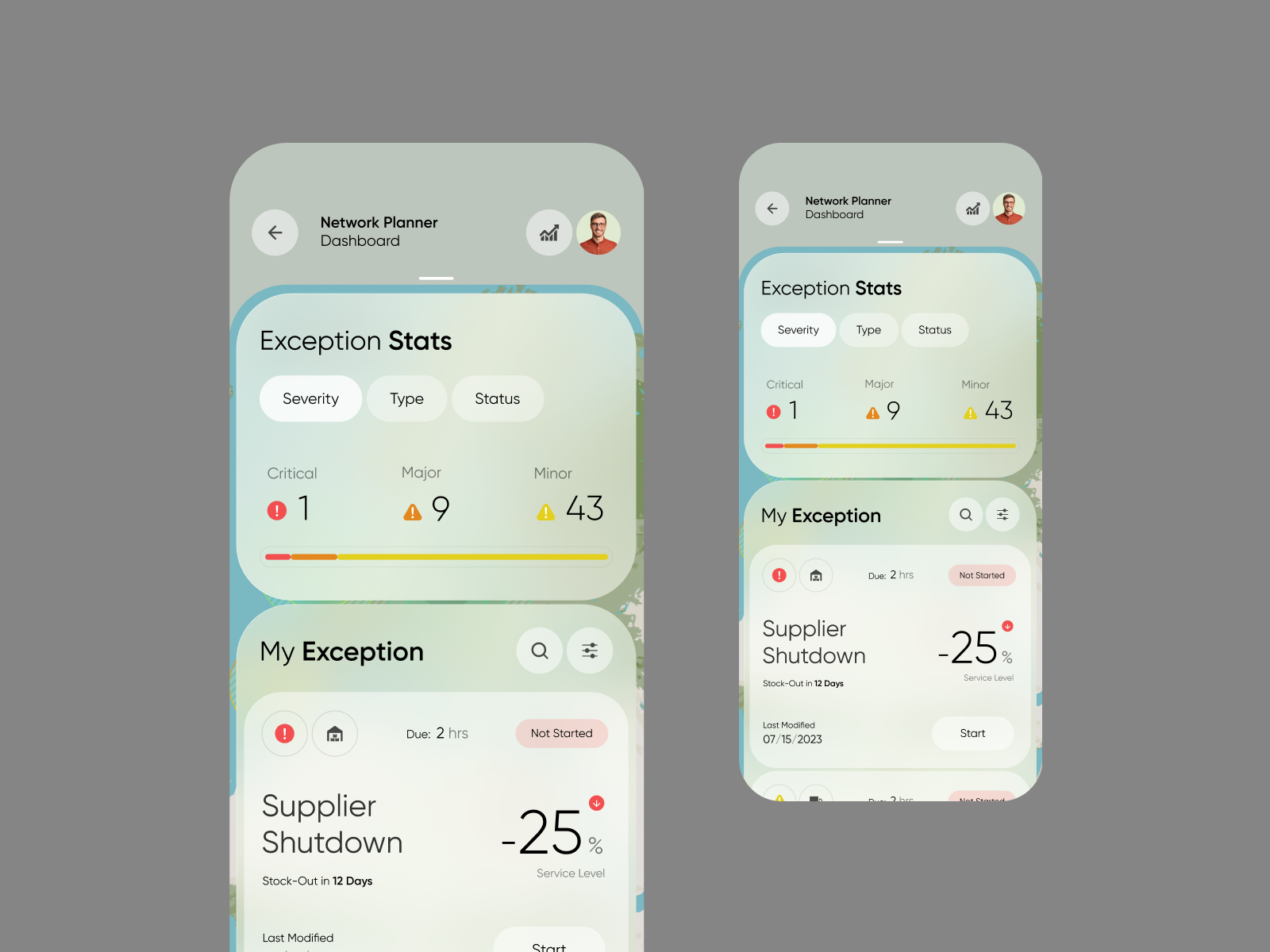 Kinaxis ERP - Network Planner Dashboard by Jack R. for RonDesignLab ⭐️ ...