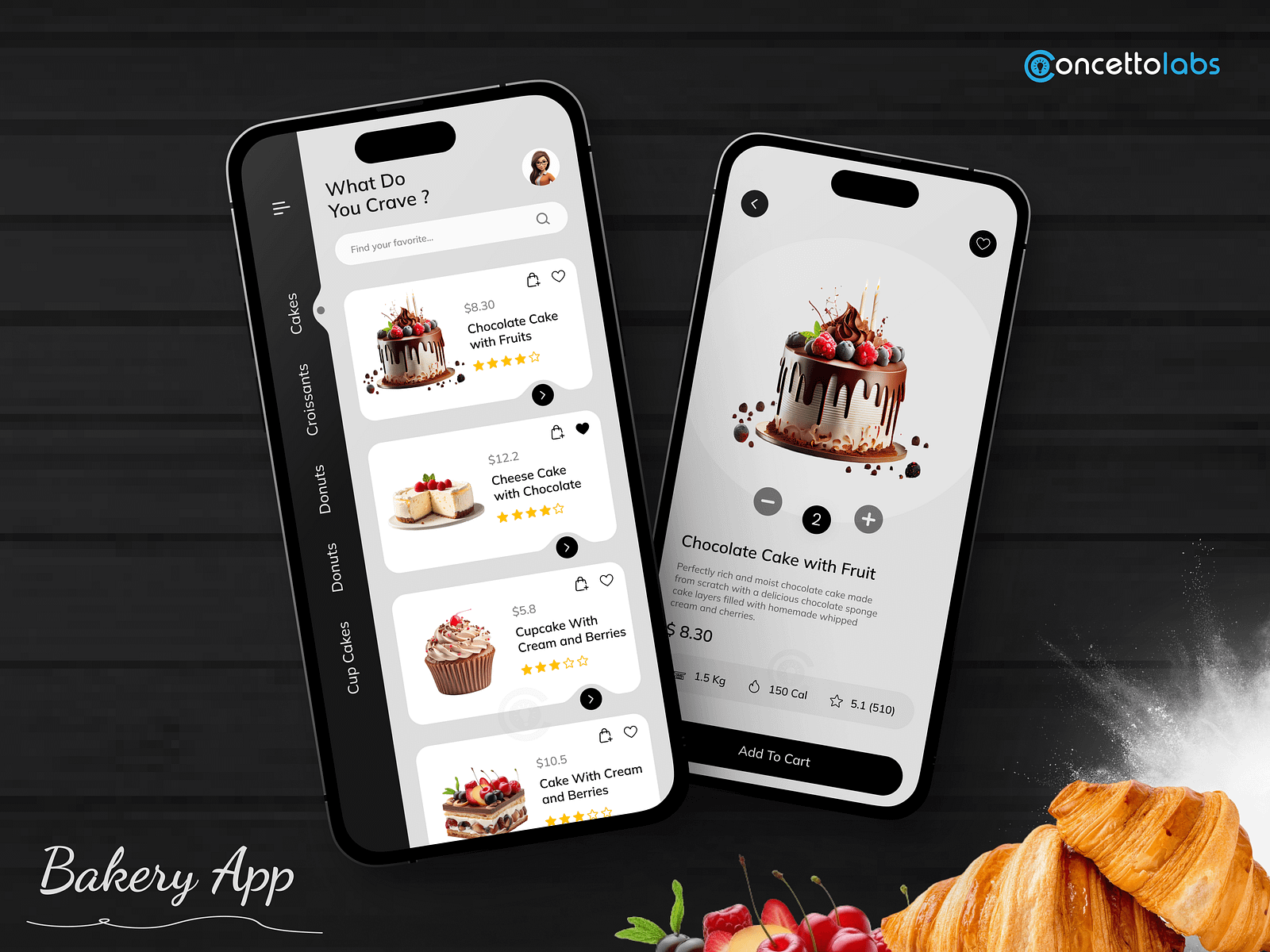 Bakery App by Concetto Labs on Dribbble