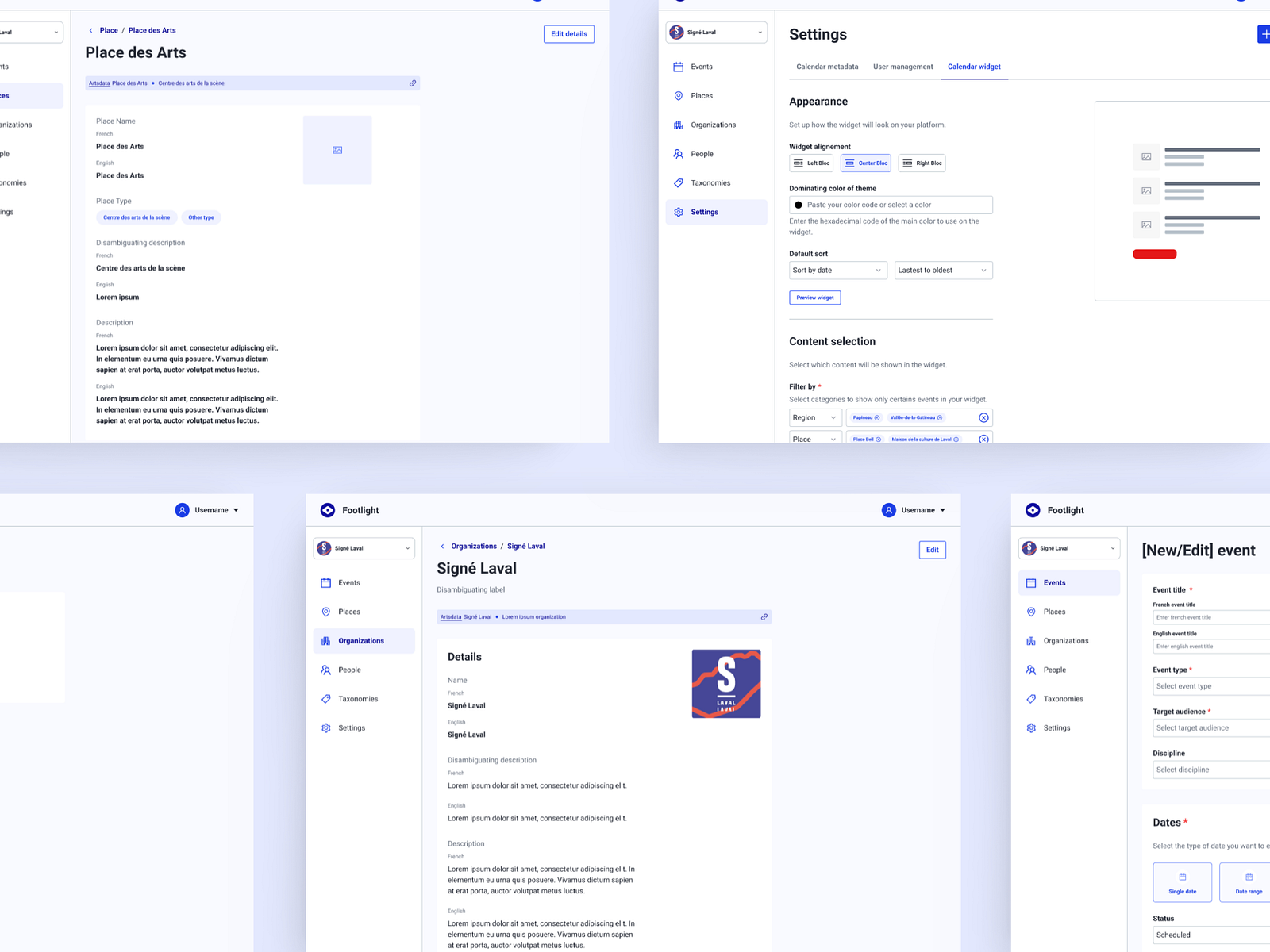 New case study online: Footlight by Stéphanie Giroux on Dribbble