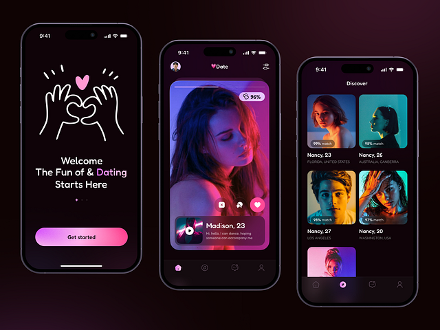 Browse thousands of Dating App images for design inspiration | Dribbble