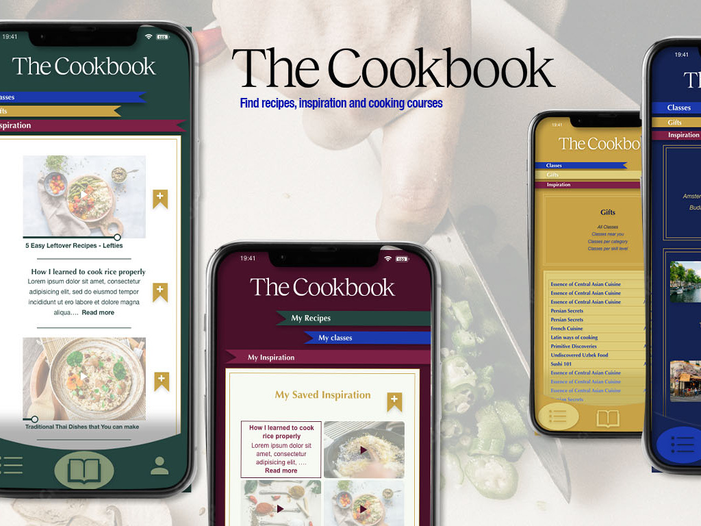 Cooking app - UX/UI by Alina A on Dribbble Cooking app - UX/UI by Alina A on Dribbble