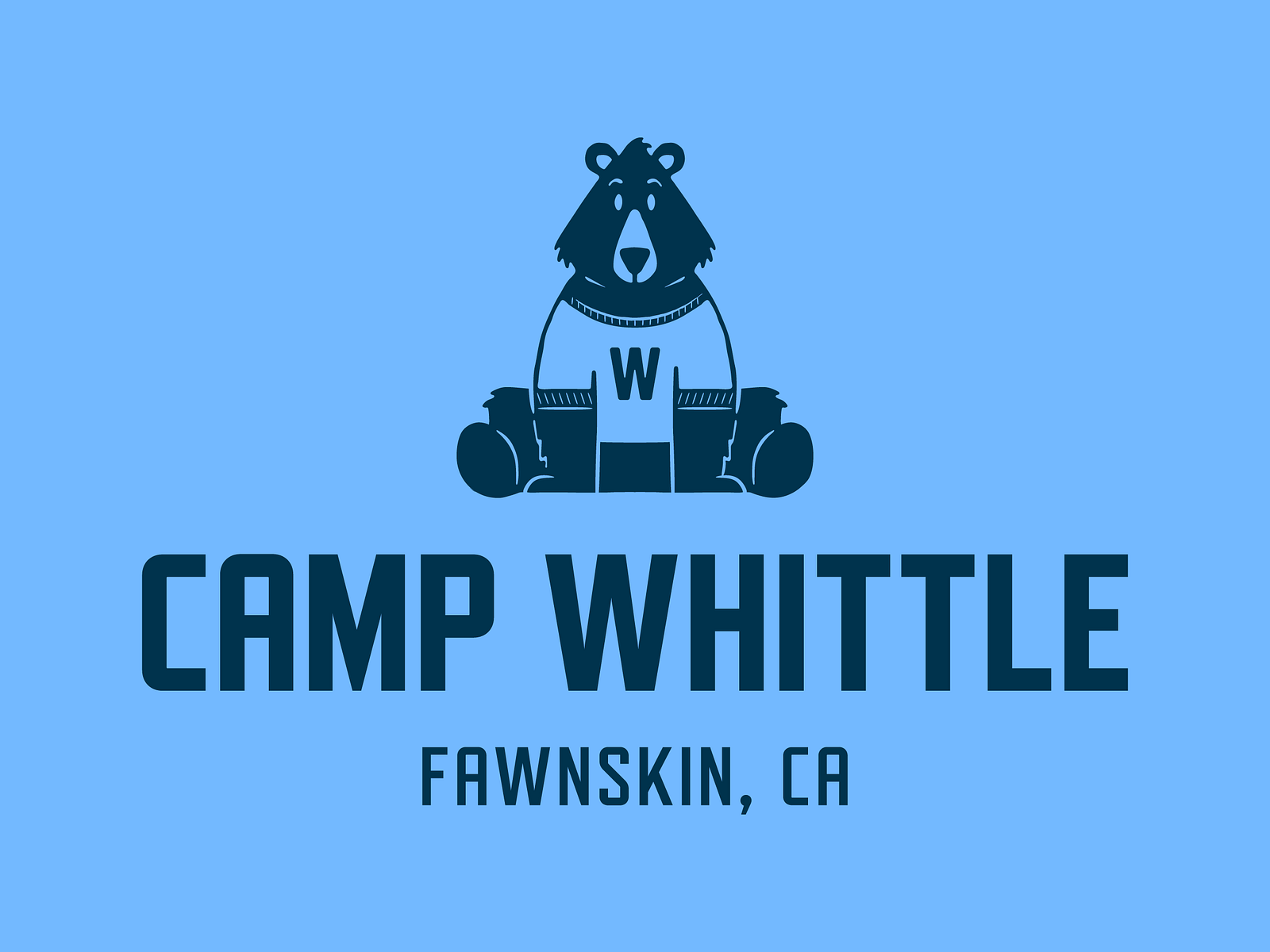 Camp Whittle, Primary Logo by Cameron Maher on Dribbble