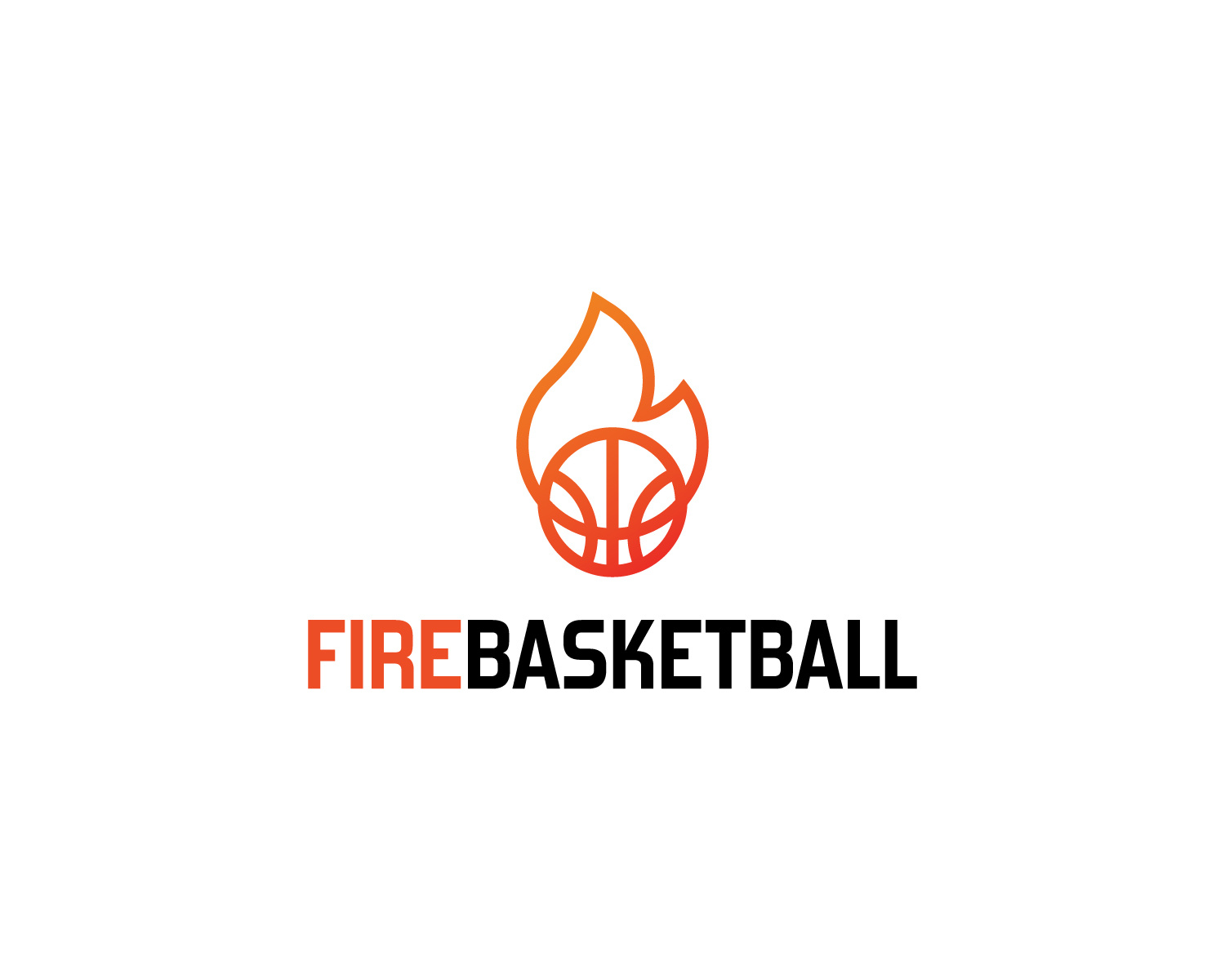Fire Basketball Logo by Comet_s on Dribbble