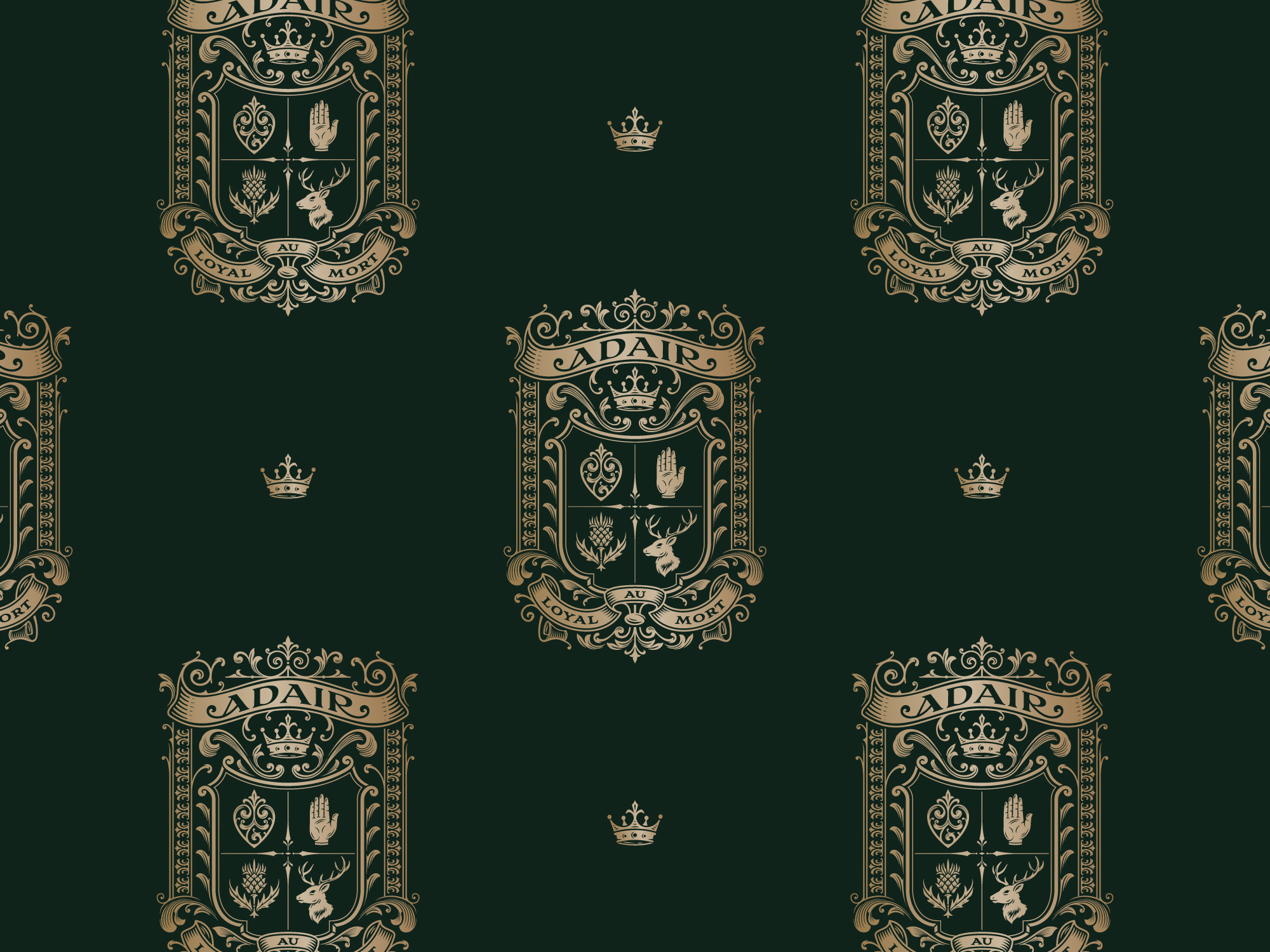 Adair Coat of Arms by Dusan Sol on Dribbble