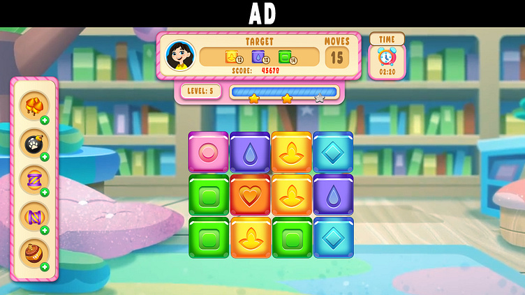 Puzzle Mini Game by zainab majid on Dribbble