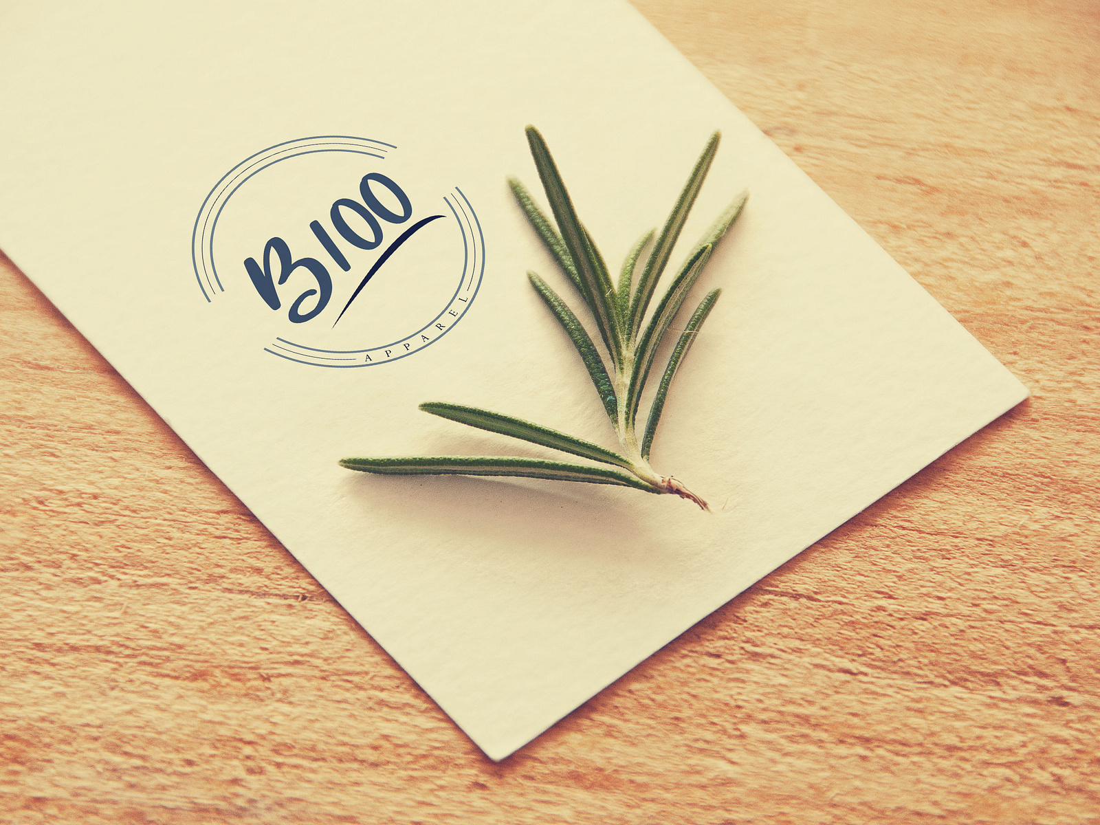 B100 Apparel Logo for an Apparel Manufacture company. by Tanvir ...