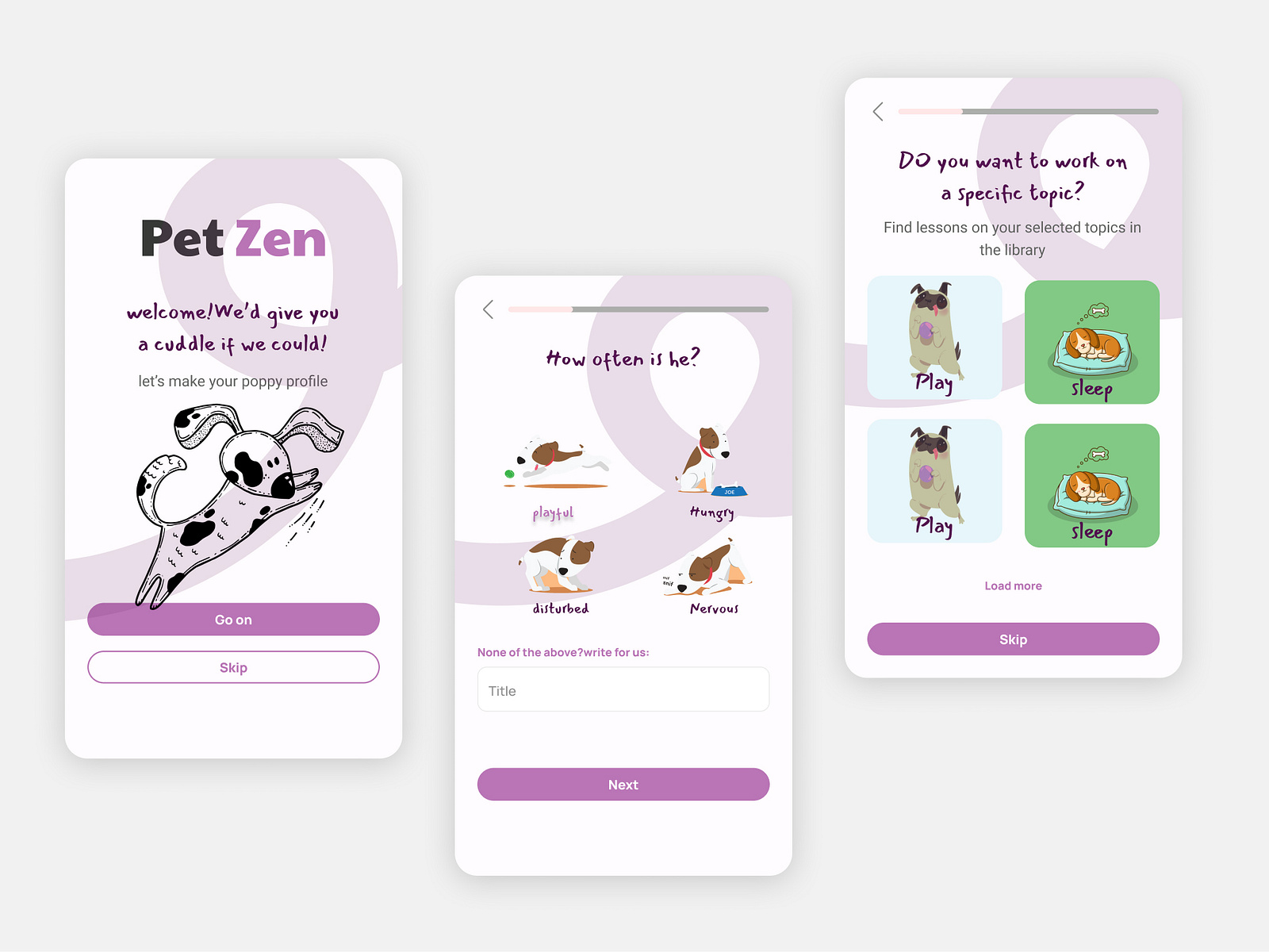 Web application(splash screen) by Negar Maleck on Dribbble