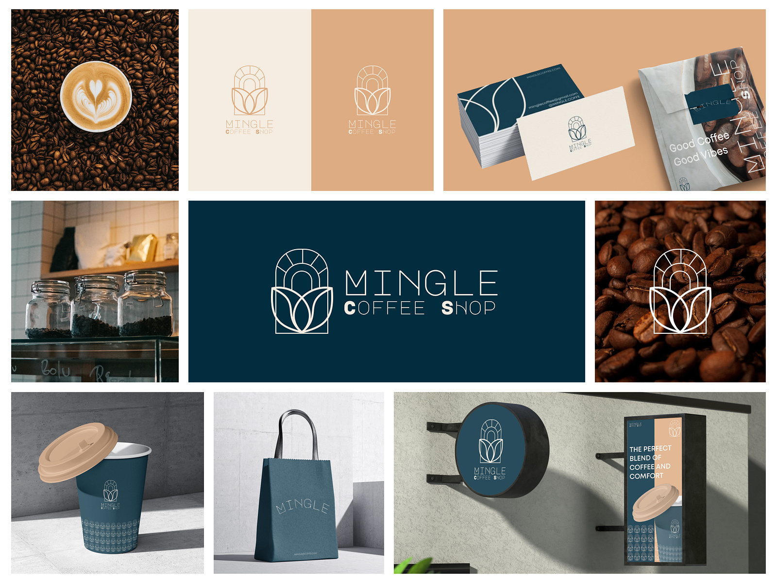 Mingle Coffee Shop - Branding by Muhadzib Zahran for Norch Studio on ...