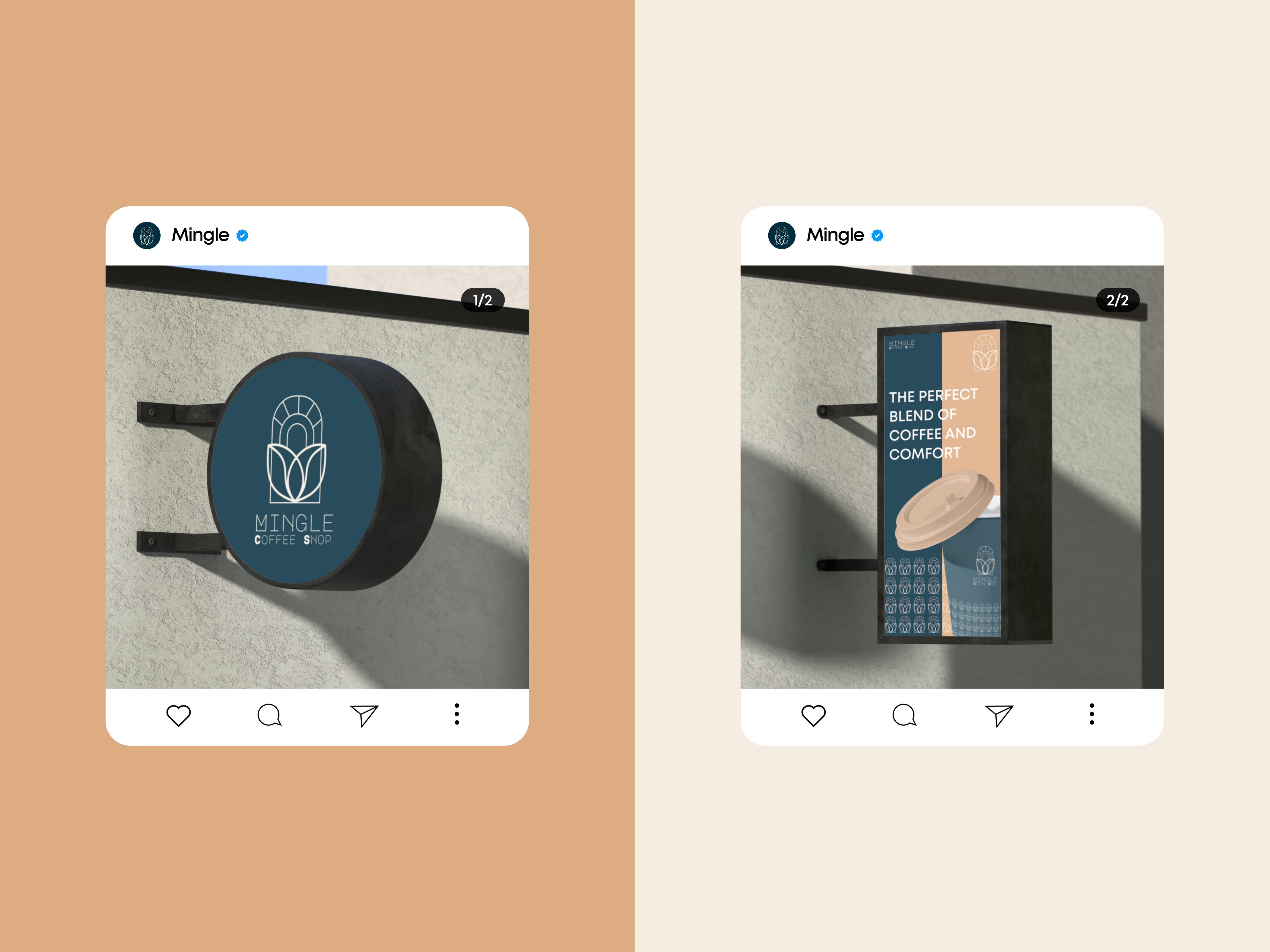 Mingle Coffee Shop - Branding by Muhadzib Zahran for Norch Studio on ...