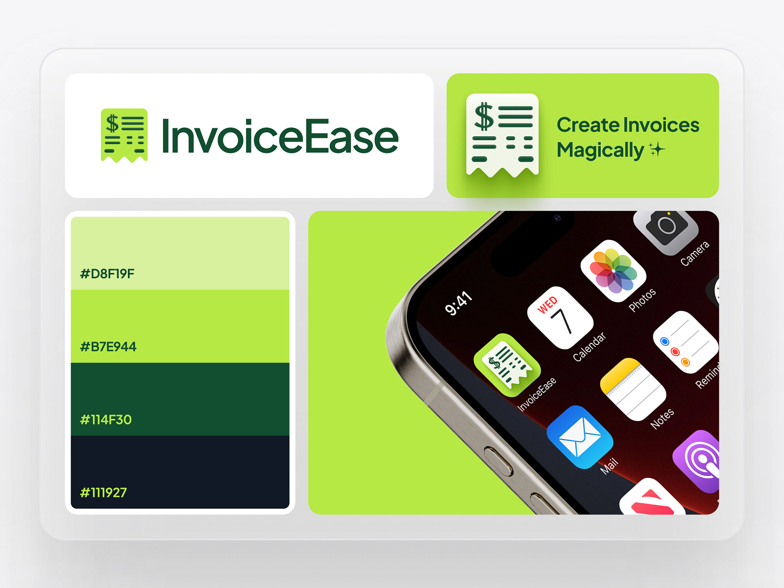 InvoiceEase App Icon by Darshan Product Designer on Dribbble