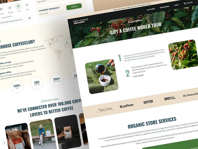Coffee Website designs, themes, templates and downloadable graphic ...