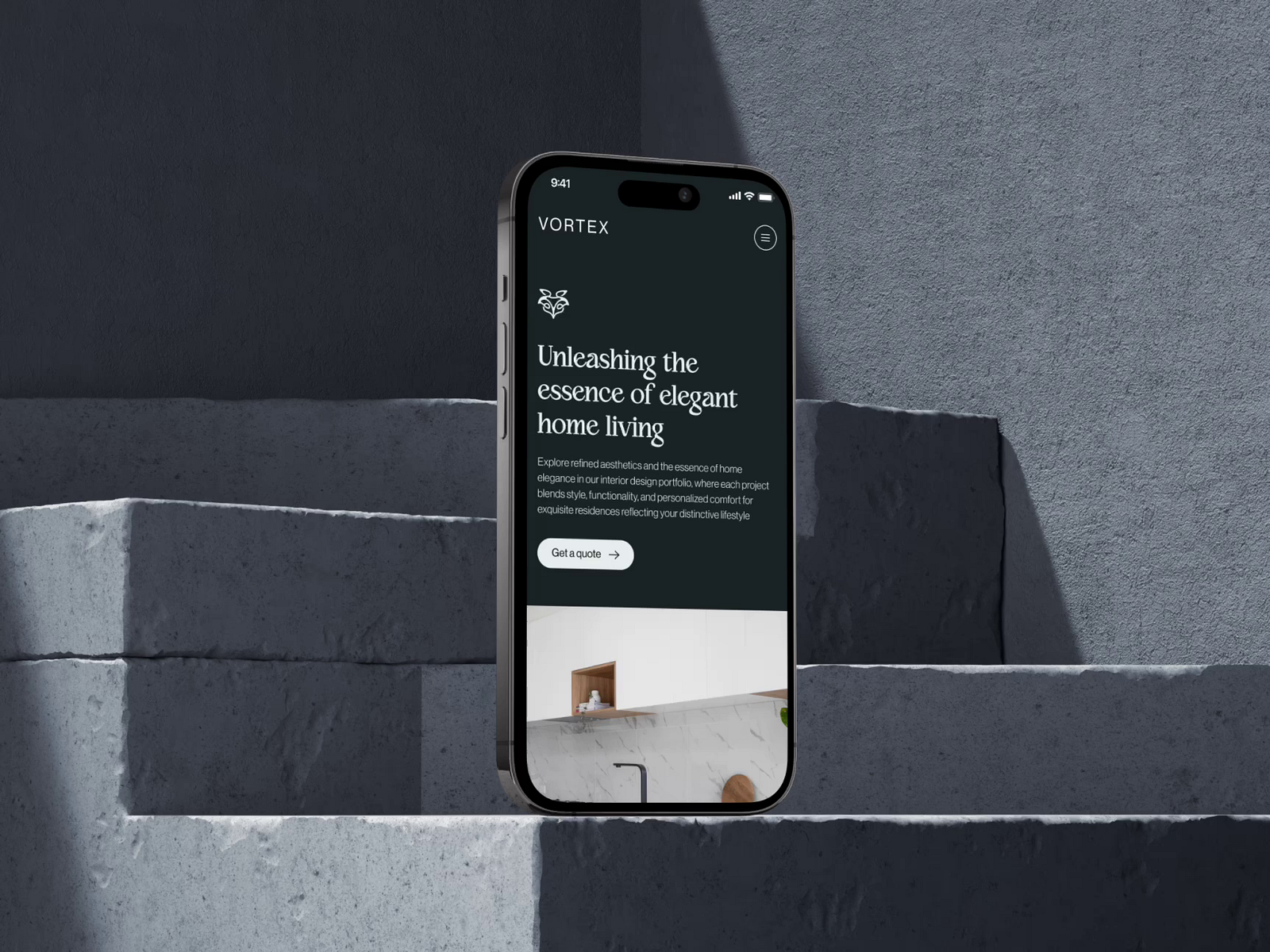 Vortex: Interior Designer Website - Mobile Responsive by Keitoto on ...