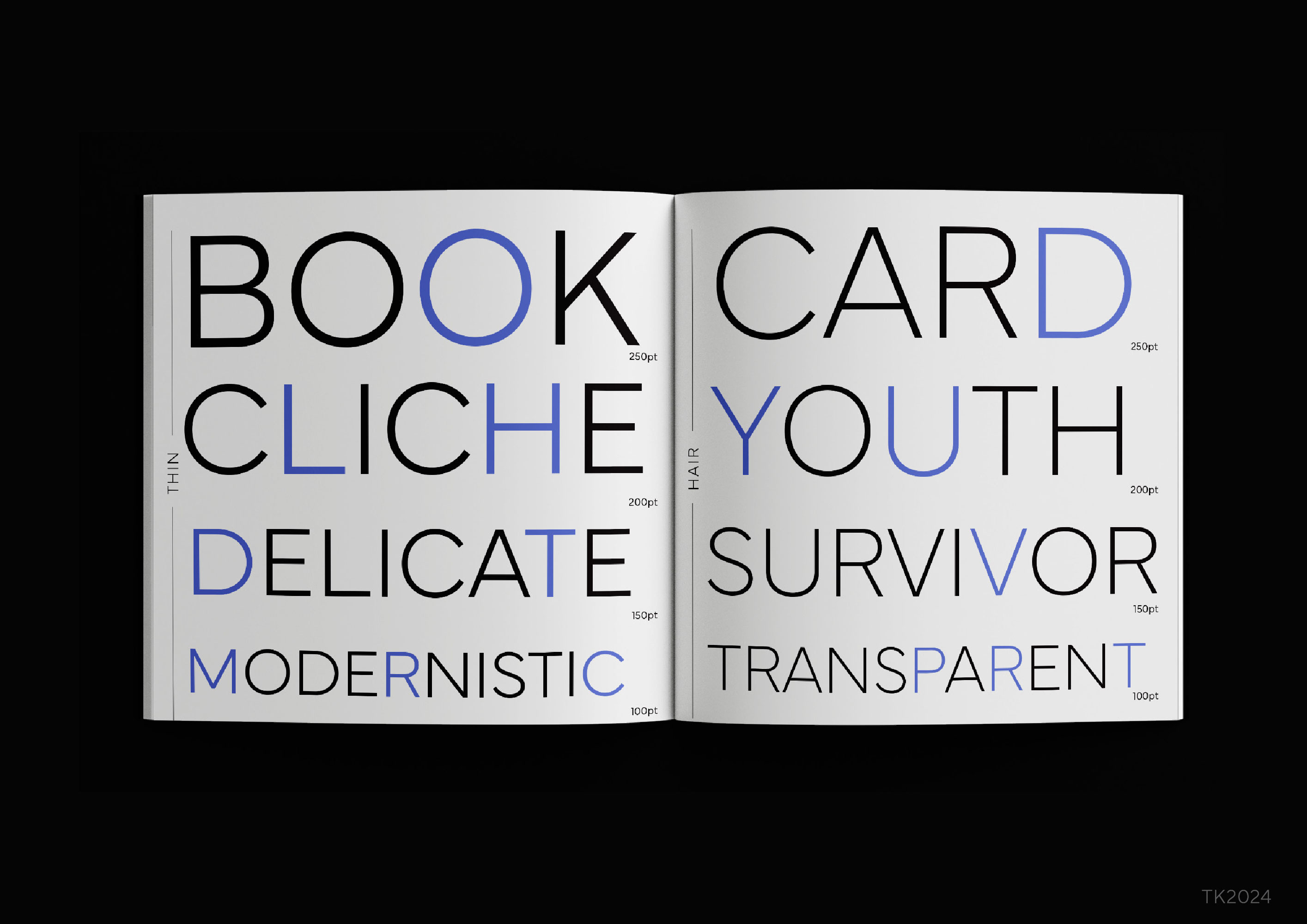Type Specimen Booklet by Tuba Karademir on Dribbble