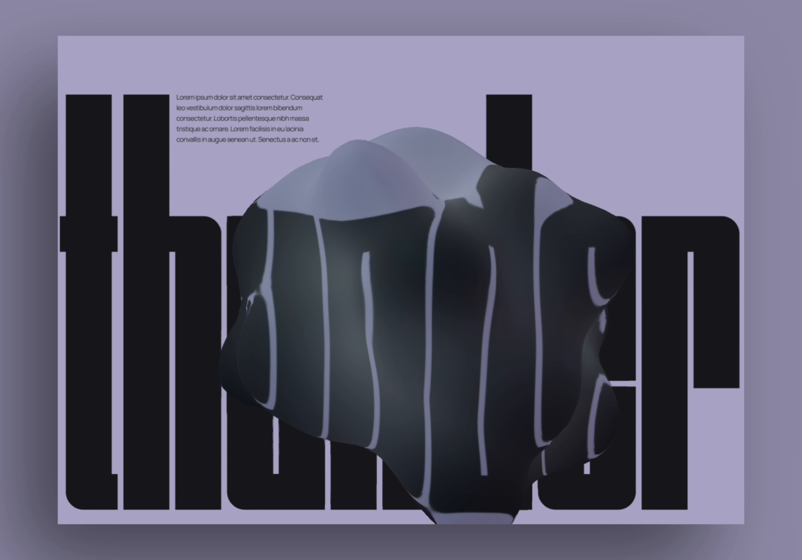 Liquid 3D blob animation in web design_Concept by Chahat Soni on Dribbble