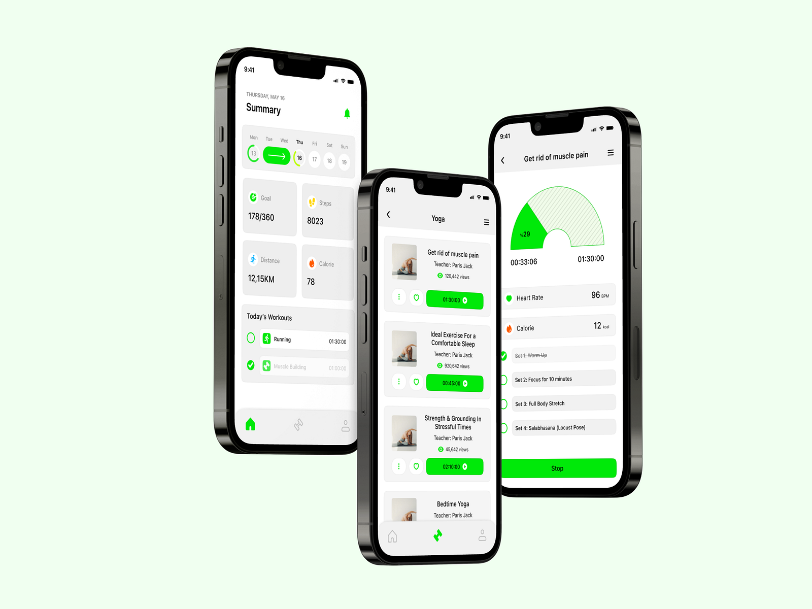 Workout Habit Tracker App Ui By Feyza Yıldırım On Dribbble