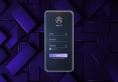 Glass Morphism UI Design by Azmiree B on Dribbble