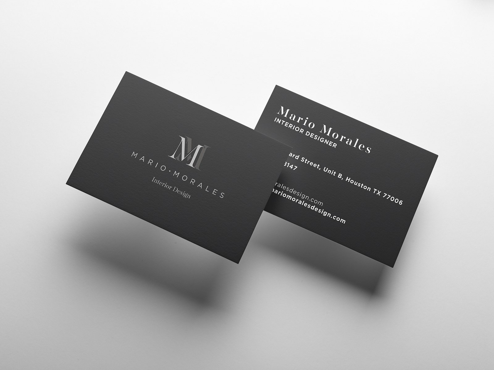 Custom Branded Business Cards by Kristine Samuel on Dribbble