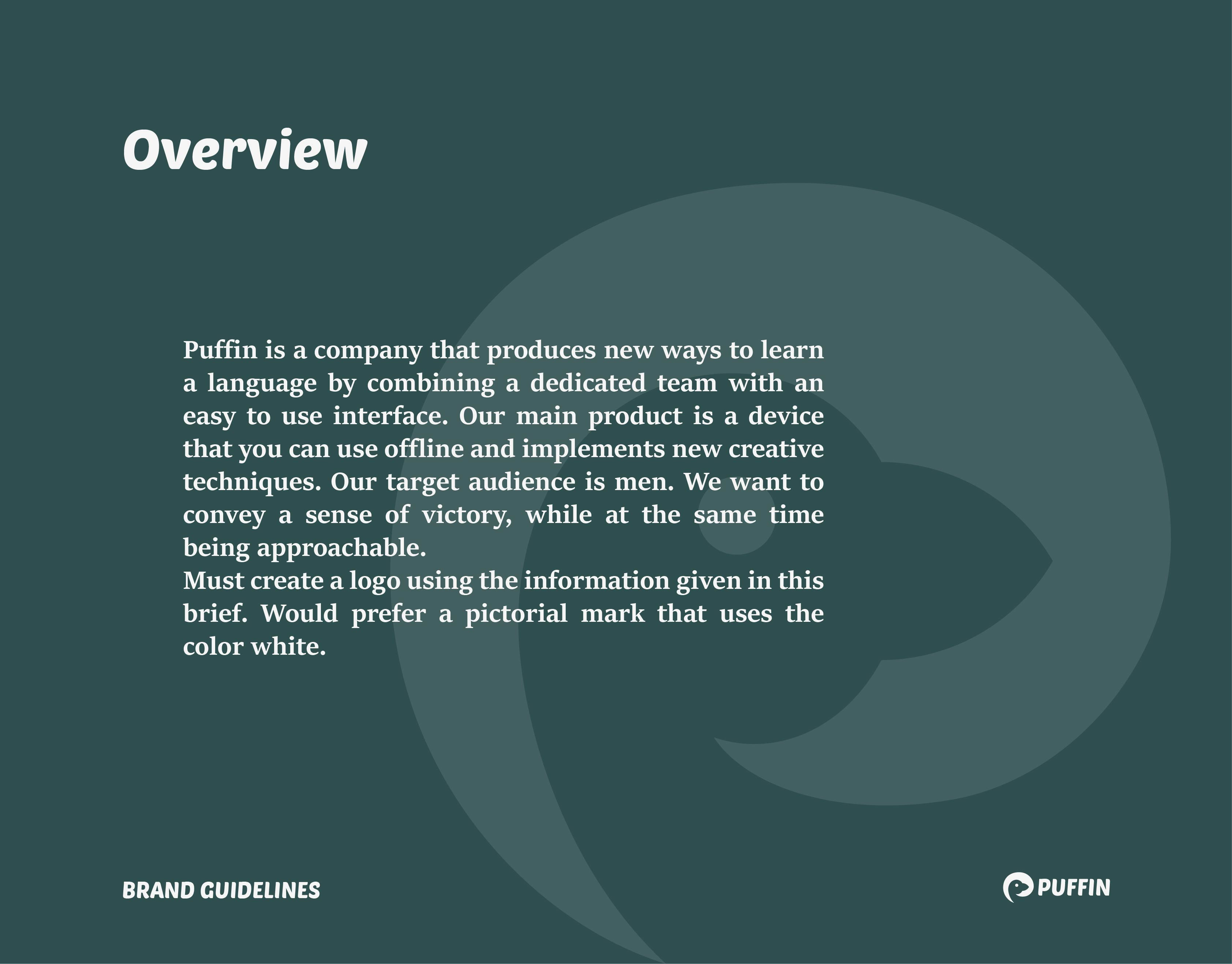 Puffin | Brand Guidelines by Nazilul Faiz on Dribbble