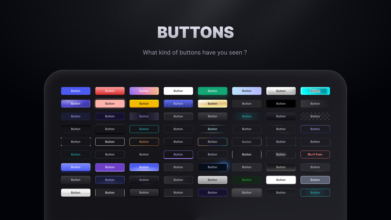 Linear Buttons by Asorn on Dribbble